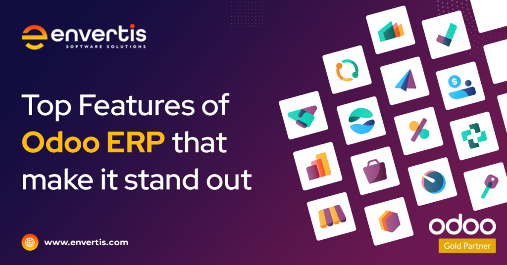 Top Features of Odoo ERP Software that make it stand out